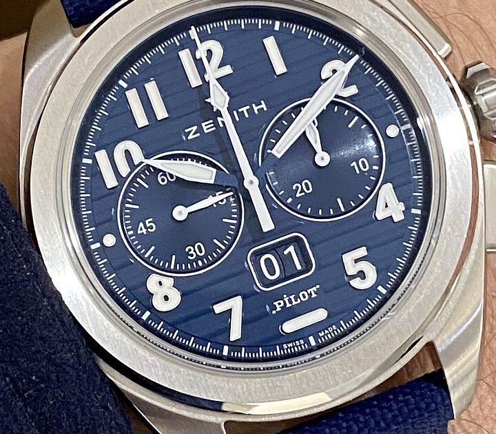 Introducing Blue: The Newest Dial Color for Two Models in the Zenith ...