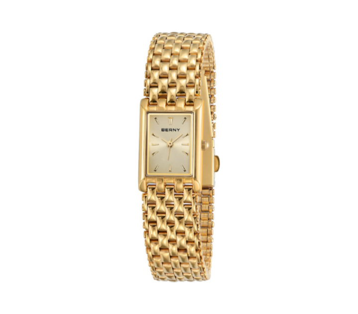 rewrite this title Ultra -flat rectangular woman watch